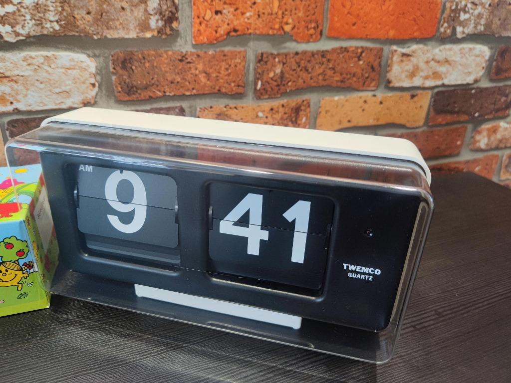 TWEMCO Flip Wall/Desk Clock BQ-58 / BQ-50, Furniture & Home Living ...