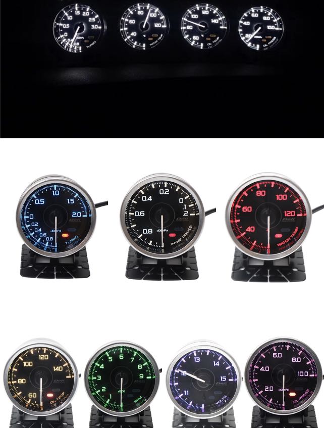 Universal Defi Racing Gauge, Car Accessories, Accessories on Carousell