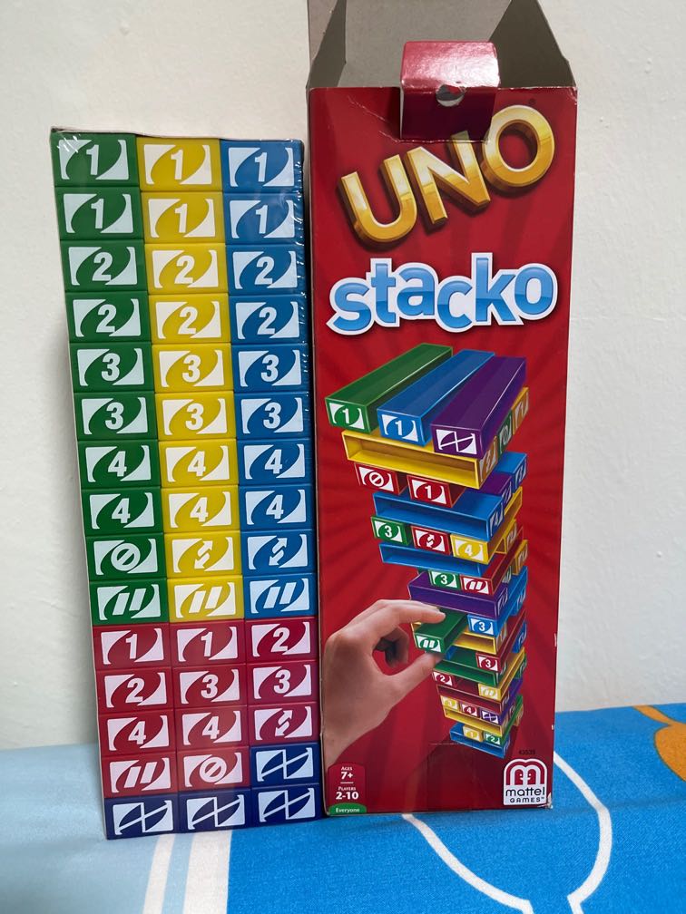 UNO Stacko, Hobbies & Toys, Toys & Games on Carousell