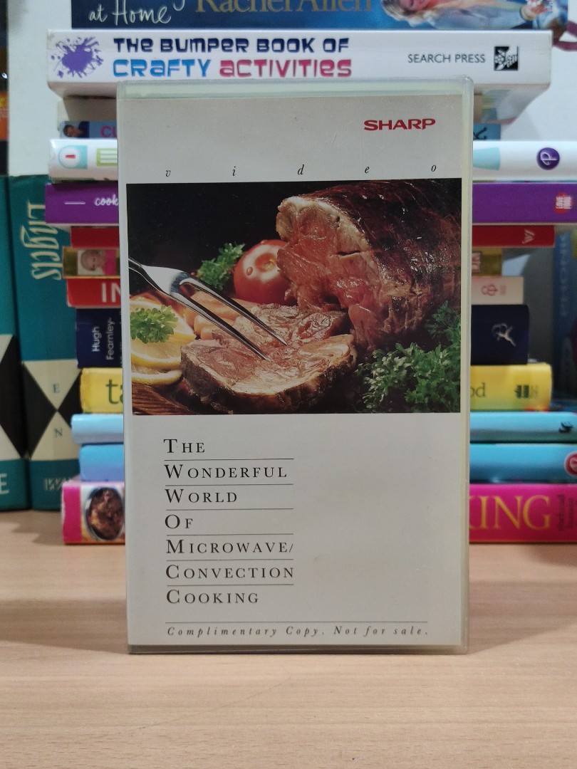 (VHS) Sharp The Wonderful World Of Microwave/Convection Cooking ...