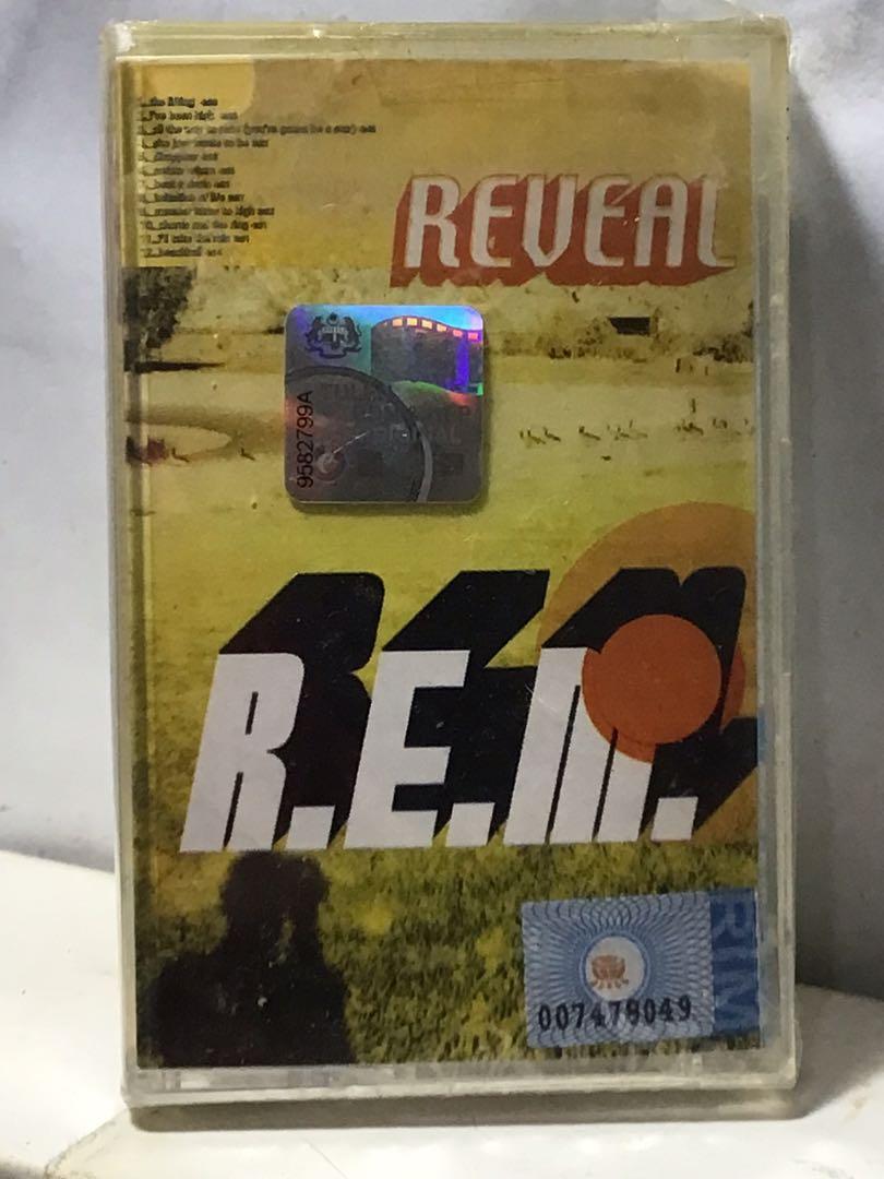 VINTAGE CASSETTE TAPE REM R.E.M. - Reveal OOP KASET NOS NEW SEALED ...