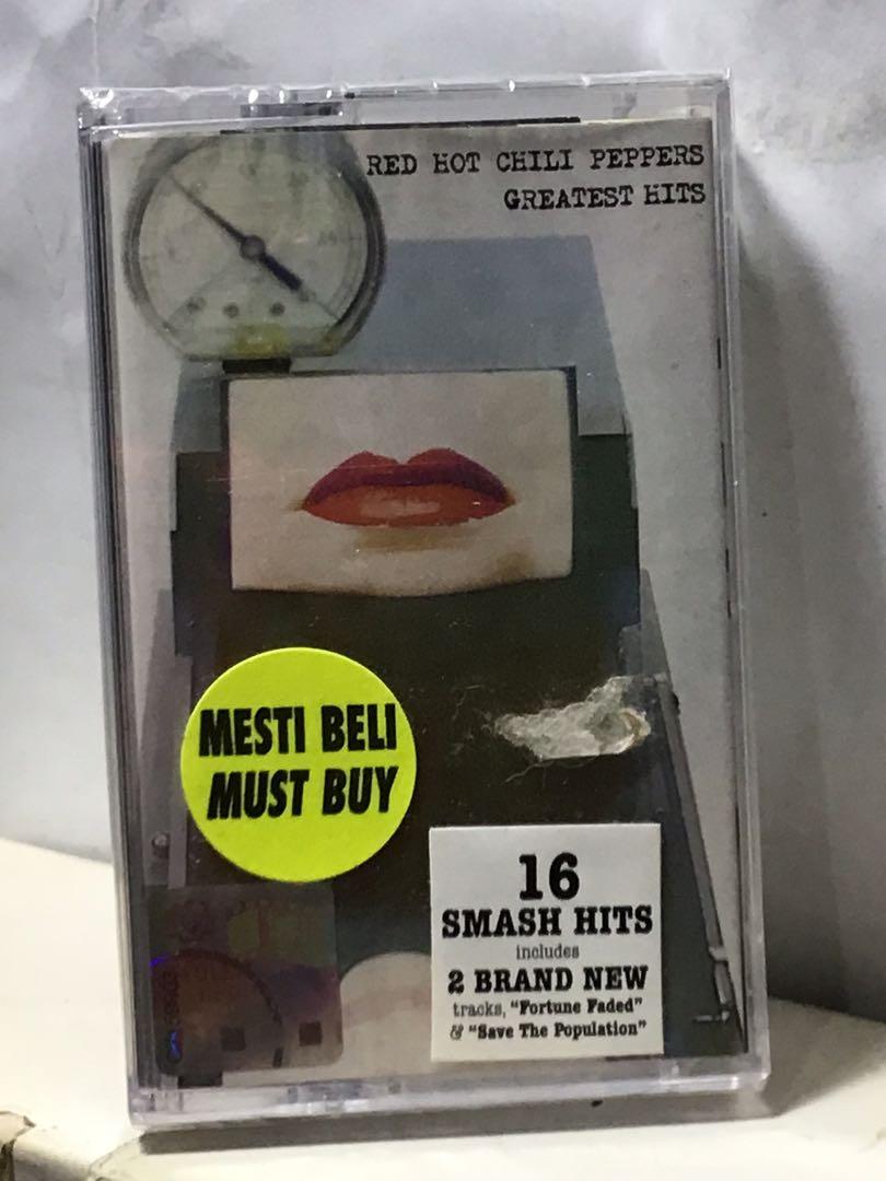 VINTAGE CASSETTE TAPE RHCP Red Hot Chili Peppers - Greatest Hits OOP ...