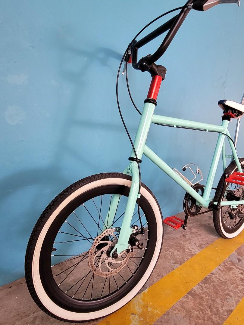Vintage Look Mini Velo Mint Colour 20", Sports Equipment, Bicycles ...