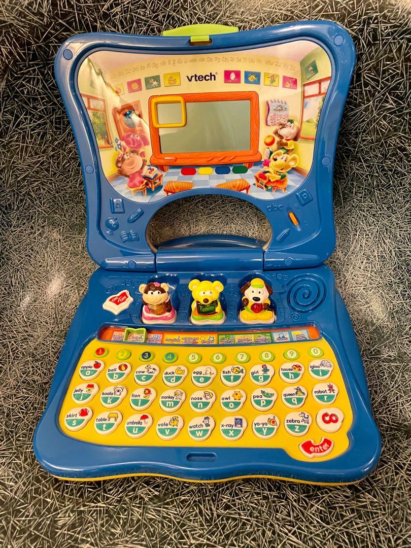 Vtech letter fun laptop, 興趣及遊戲, 玩具 & 遊戲類 - Carousell
