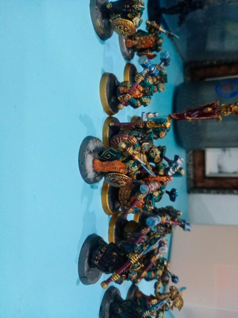 Warhammer 19 dwarf hammerers/longbeards, Hobbies & Toys, Toys & Games ...