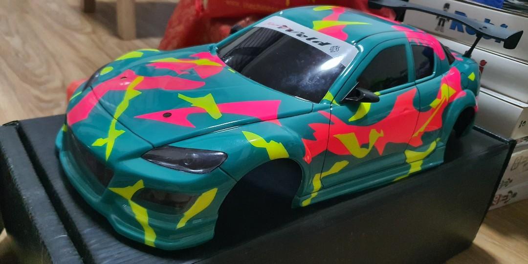 Weld 1:10 Mazda RX8 bodyshell, Hobbies & Toys, Toys & Games on Carousell