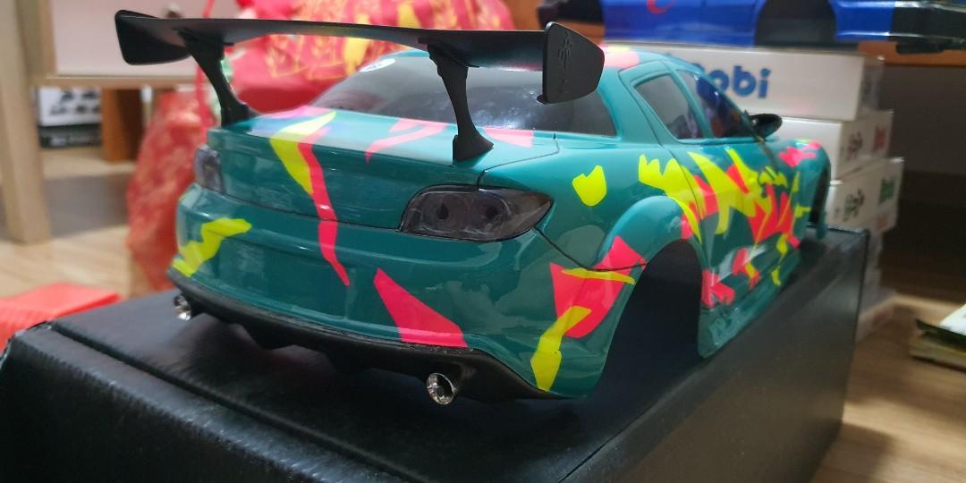 Weld 1:10 Mazda RX8 bodyshell, Hobbies & Toys, Toys & Games on Carousell