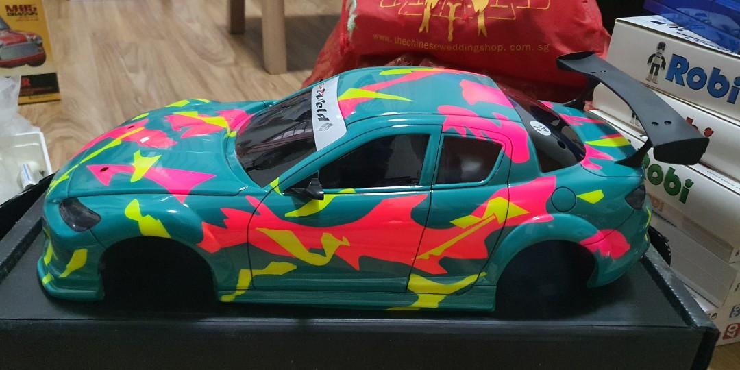 Weld 1:10 Mazda RX8 bodyshell, Hobbies & Toys, Toys & Games on Carousell