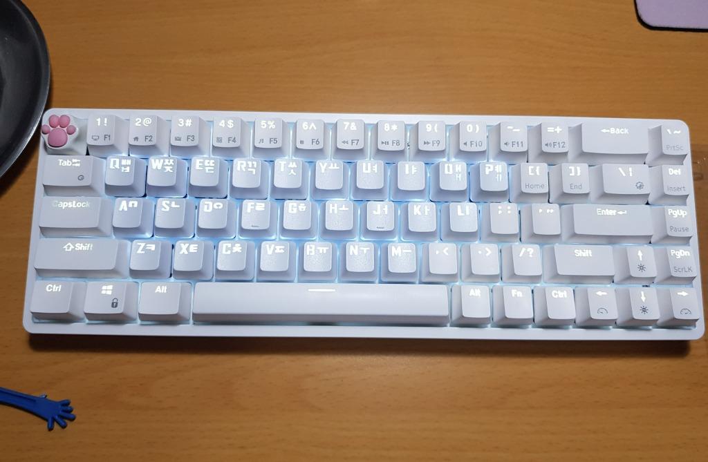 104-key White Korean Hangul Keycaps PBT OEM, Computers & Tech, Parts ...