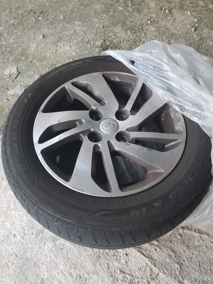 1 Set Sport Rim & tayar (50%) MYVI ADVANCE ", Auto Accessories on Carousell