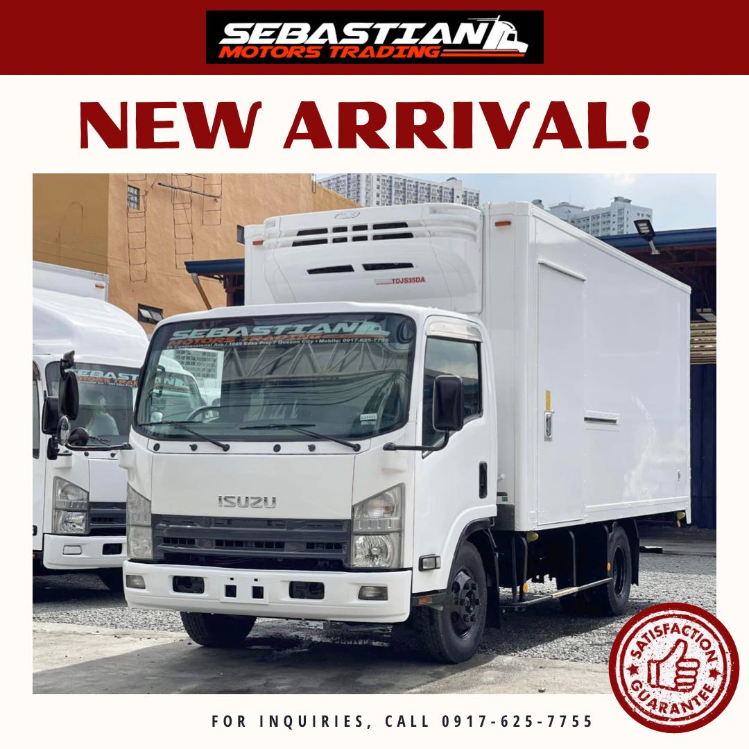2020 Isuzu Elf Reefer Van 16ft. N-Series NPR with Side Door Molye 6 ...