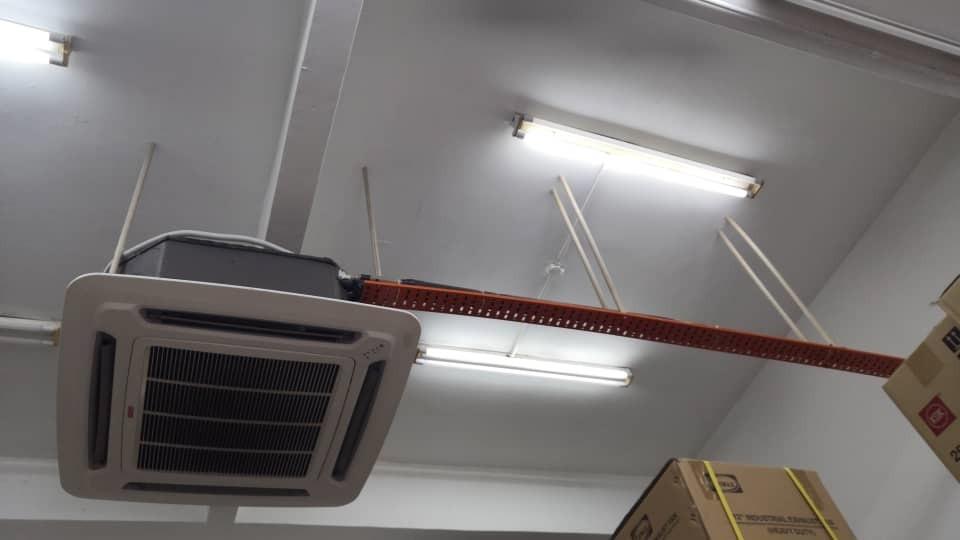 3.0HP Acson Ceiling Cassette Used Aircond AC2128, TV & Home Appliances ...