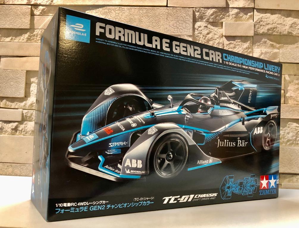 [全新] Tamiya 58681 1/10 RC Formula E GEN2 Championship Color (TC-01 ...