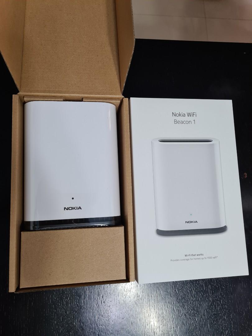 AC1200 Nokia WiFi Becon 1 Mesh Router, Mobile Phones & Gadgets, Mobile ...