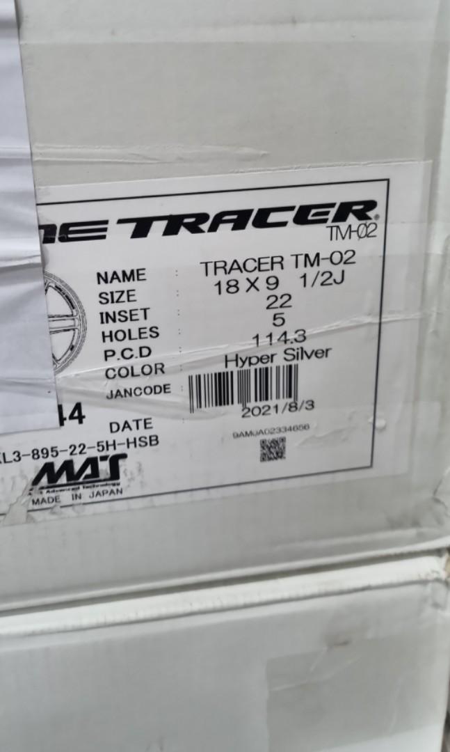 AME Tracer TM02, Car Accessories, Tyres & Rims on Carousell