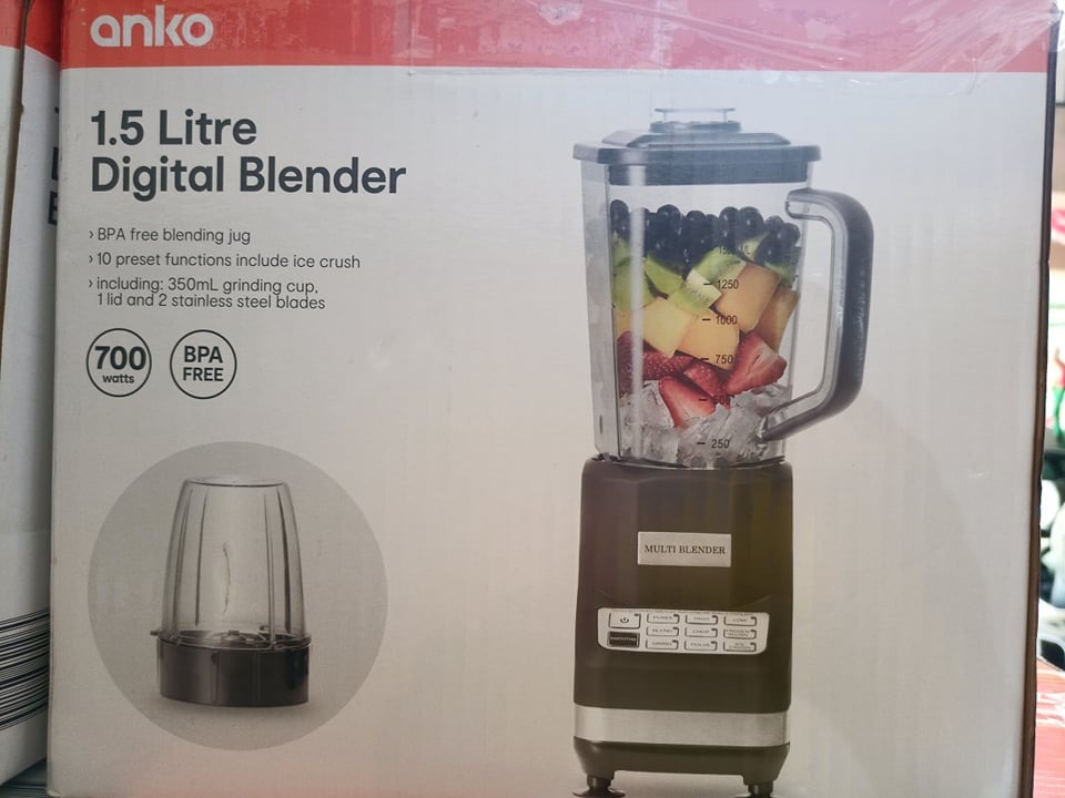 Anko 1.5L Digital Blender, TV & Home Appliances, Kitchen Appliances ...