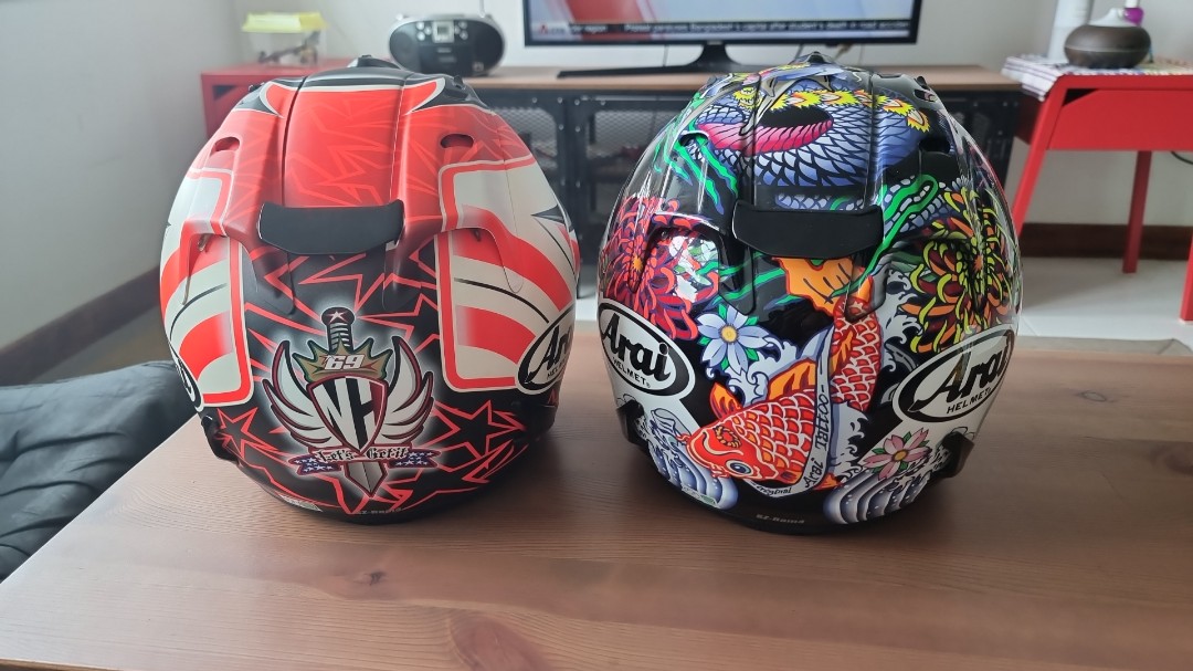 Arai Ram 4, Motorcycles, Motorcycle Apparel on Carousell