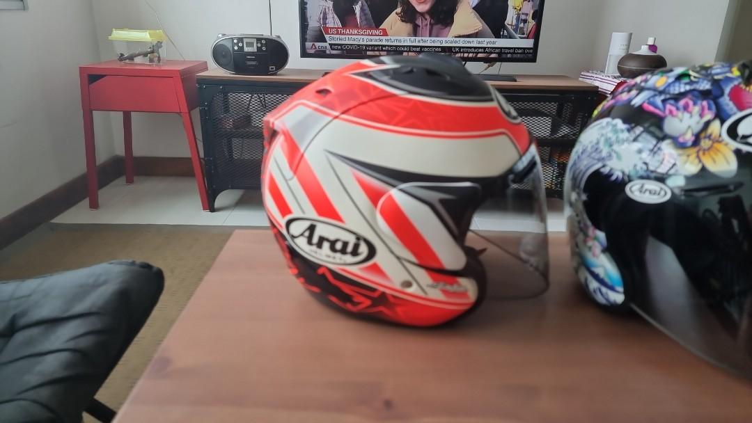 Arai Ram 4, Motorcycles, Motorcycle Apparel on Carousell