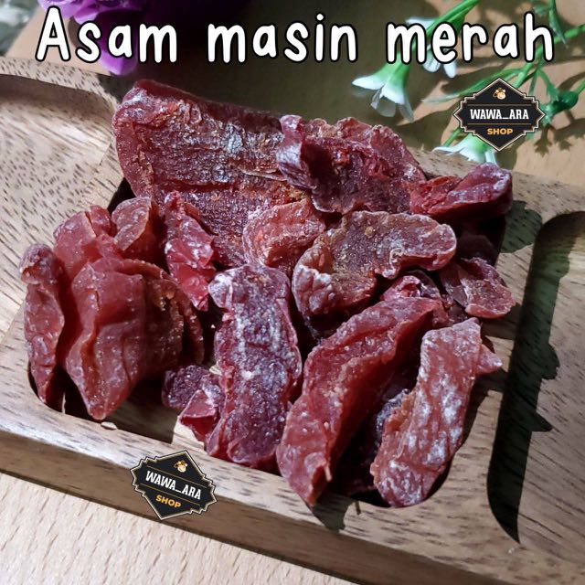 Asam Masam Manis ASAM MASIN MERAH 250gm, Food & Drinks, Local Eats on ...