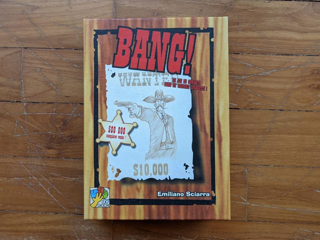 BANG! Board game, Hobbies & Toys, Toys & Games on Carousell