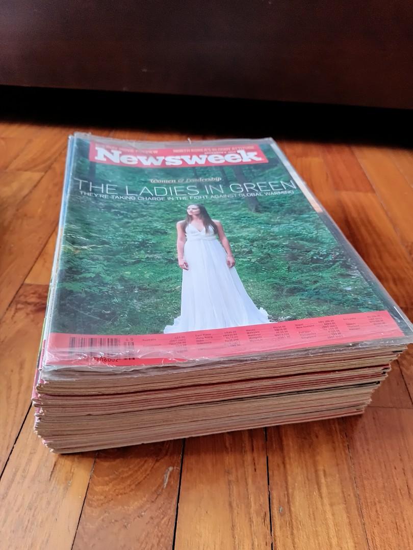 Vintage BBC Knowledge, Time, Newsweek Magazines on Carousell