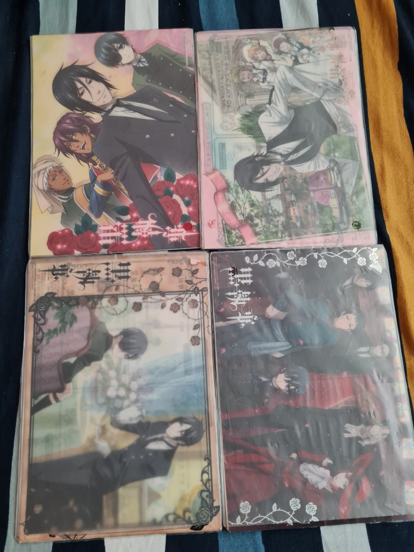Black Butler stencil/hard cards, Hobbies & Toys, Memorabilia ...