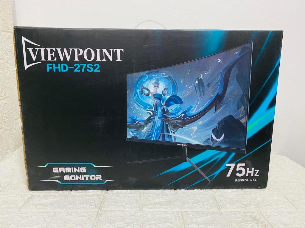 Bnew Viewpoint WHITE 27inch 75hz FHD-27S2 (2022 New Design), Computers ...