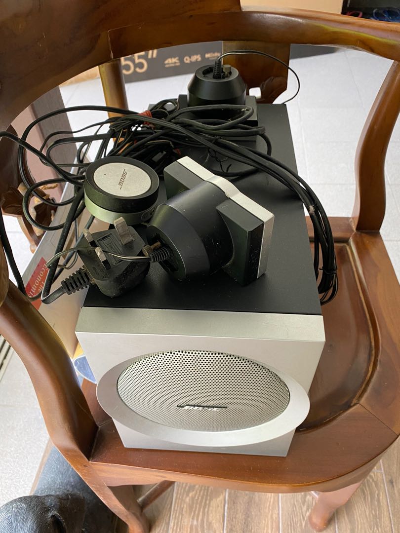 Bosh speakers and woofer set, TV & Home Appliances, TV & Entertainment ...