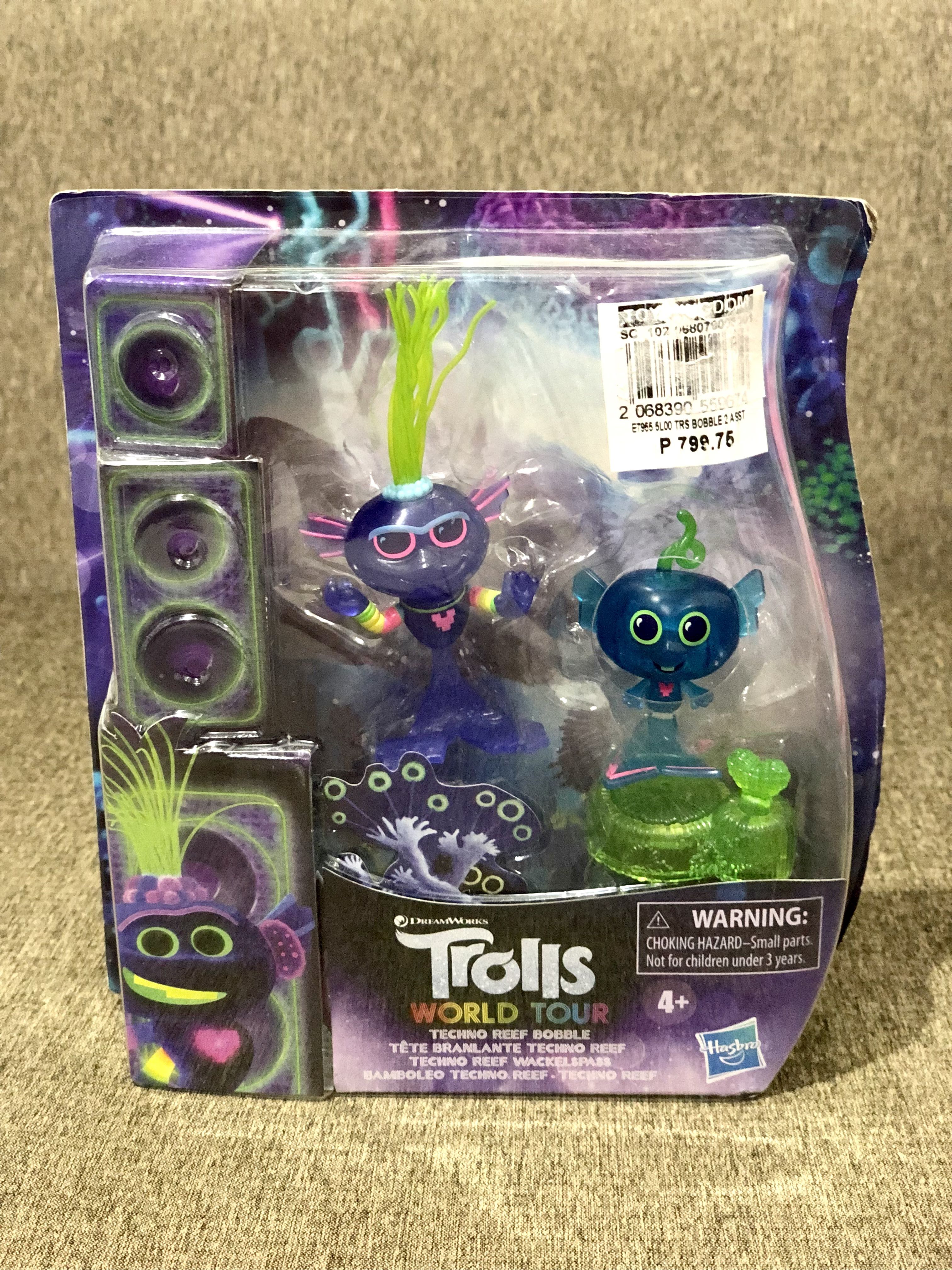 Brandnew Trolls World Tour Techno Reef Bobble, Hobbies & Toys, Toys ...