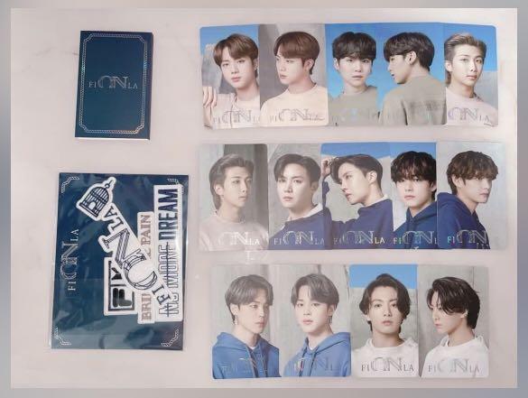 BTS x FILA ON Official Collab Photocards, Hobbies & Toys, Memorabilia ...