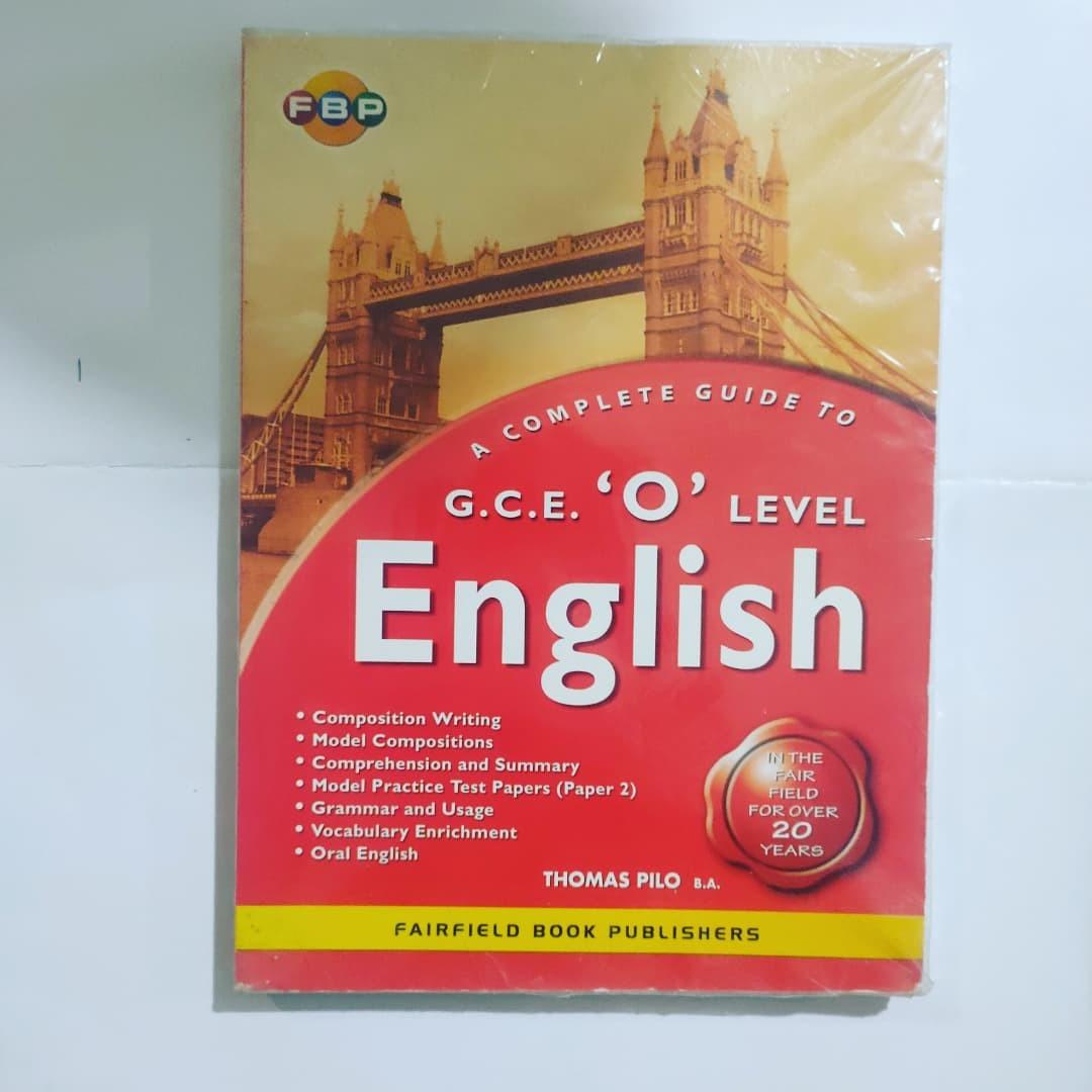 Buku O level bahasa Inggris buku GCE O LEVEL import, Buku & Alat Tulis ...