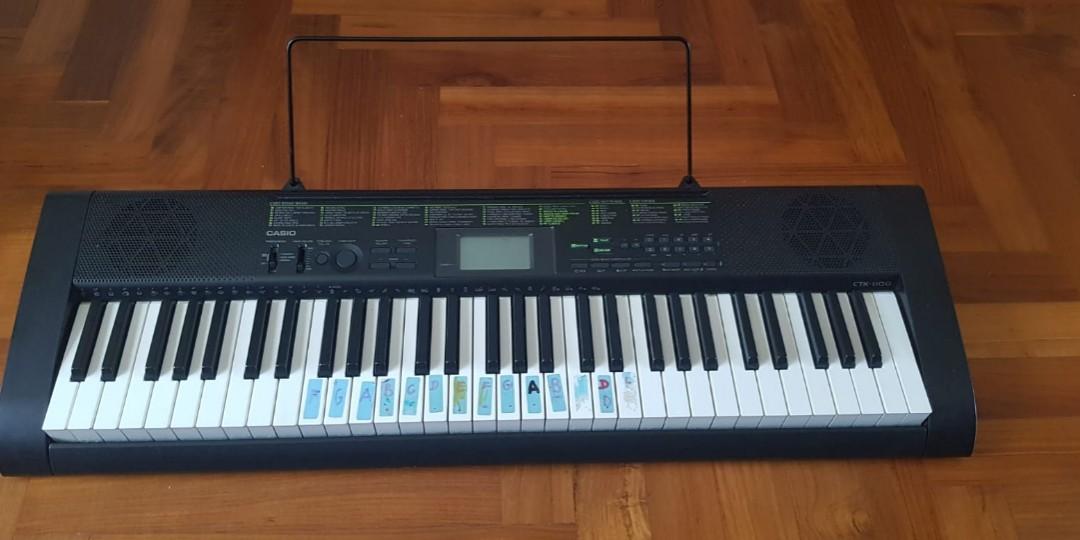 Casio keyboard, Hobbies & Toys, Music & Media, Musical Instruments on ...
