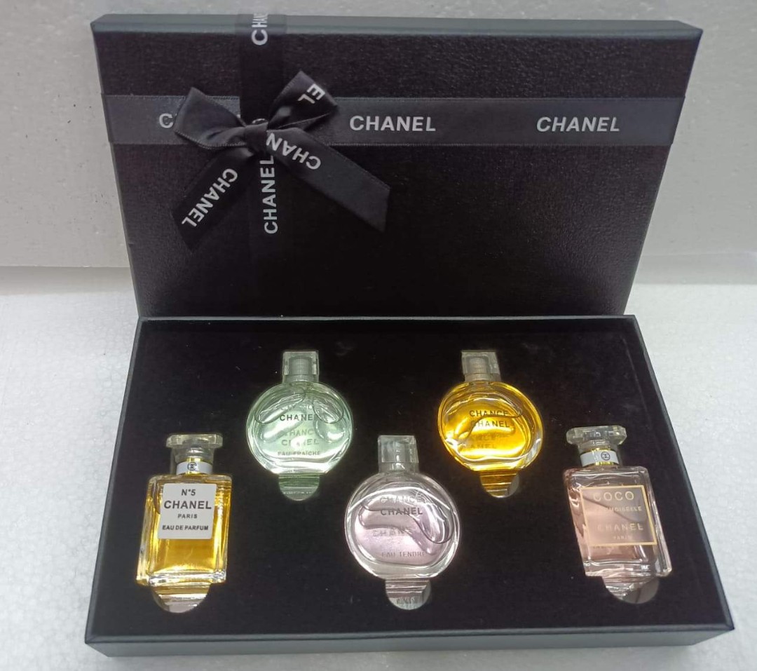 CHANEL MINI SET 7.5 ML EACH, Beauty & Personal Care, Fragrance ...