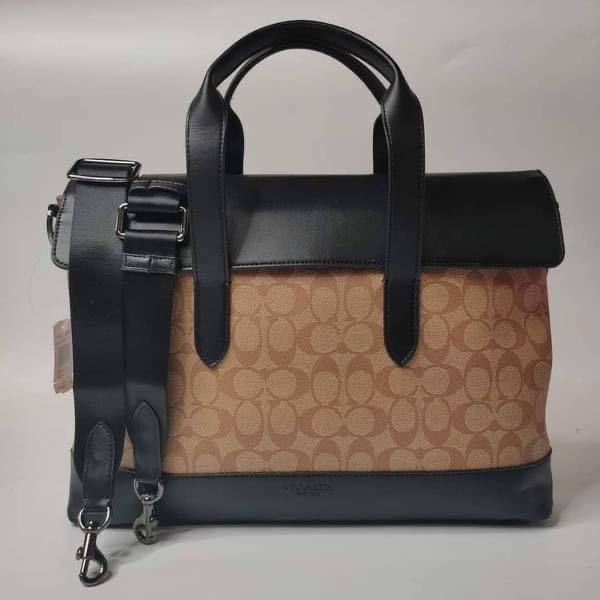 Coach Hamilton Portfolio Briefcase, Luxury, Bags & Wallets on Carousell