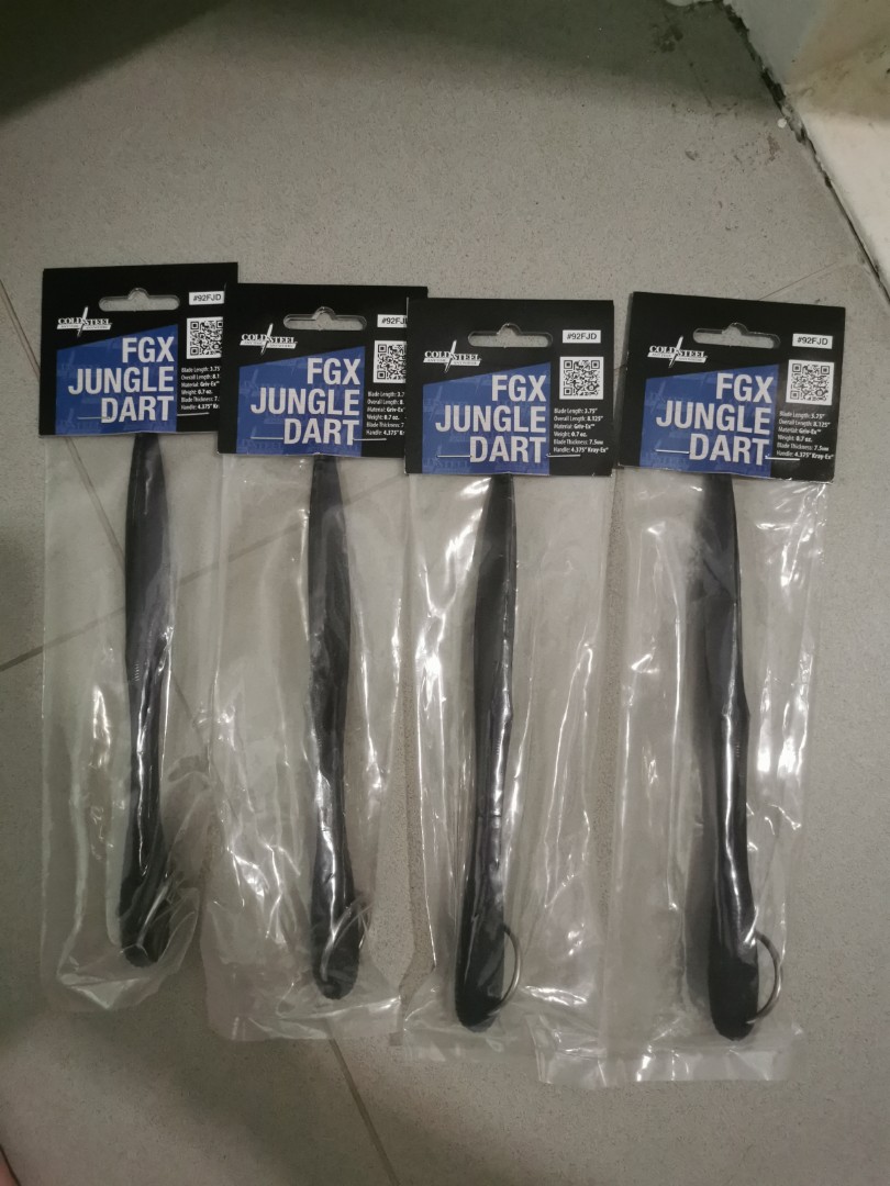 Cold steel FGX jungle dart, Sports Equipment, Sports & Games, Racket ...
