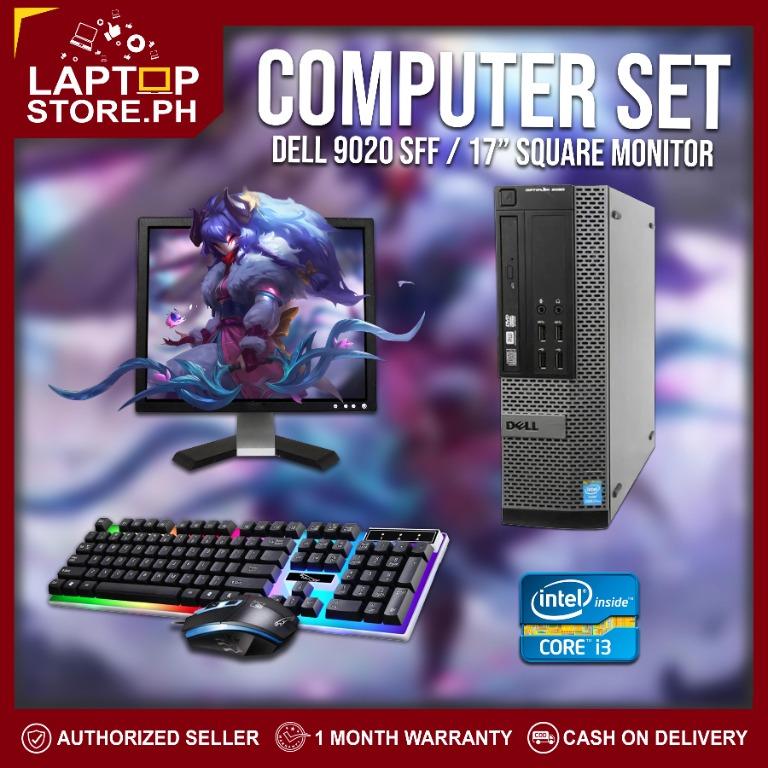 Computer Set Package CPU DELL Optiplex 9020 Intel Core i3 4130 4gb ...