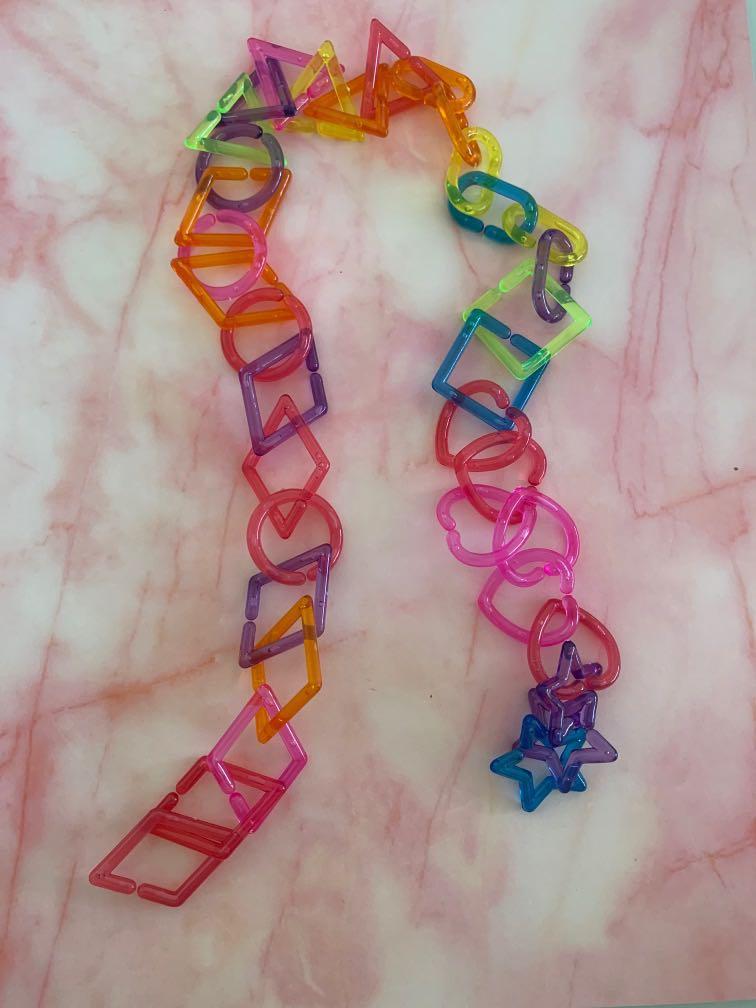 Connectable shape links, Hobbies & Toys, Toys & Games on Carousell