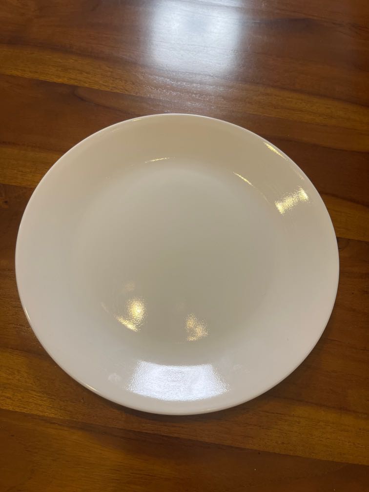 Corelle winter frost dinner plate, Furniture & Home Living, Kitchenware ...