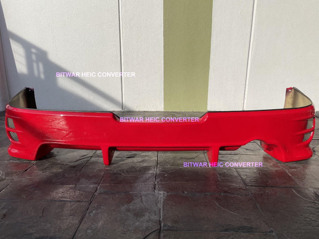 DC5 FEEL's Rear Under Spoiler, Auto Accessories on Carousell