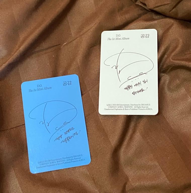 Do Kyungsoo Empathy Album Official Photocard Hobbies And Toys Collectibles And Memorabilia K