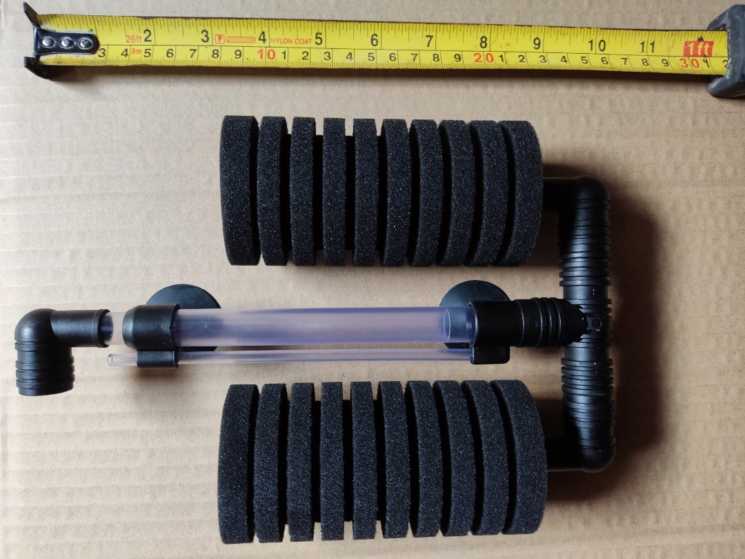 DUAL SPONGE FILTER, Pet Supplies, Health & Grooming on Carousell