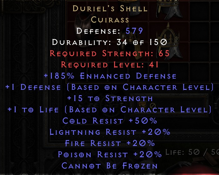 Duriel's Shell, Video Gaming, Gaming Accessories, In-Game Products on ...