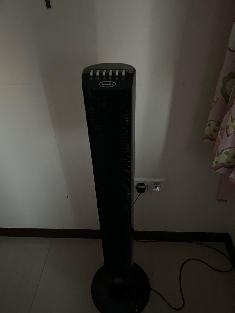 EuropAce Tower Fan, Furniture & Home Living, Lighting & Fans, Fans on ...