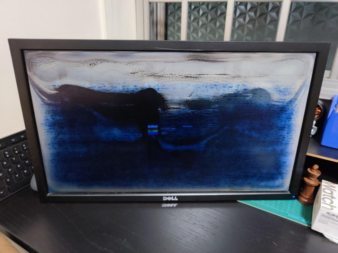 Faulty Screen Dell Monitor U2311HB, Computers & Tech, Parts ...