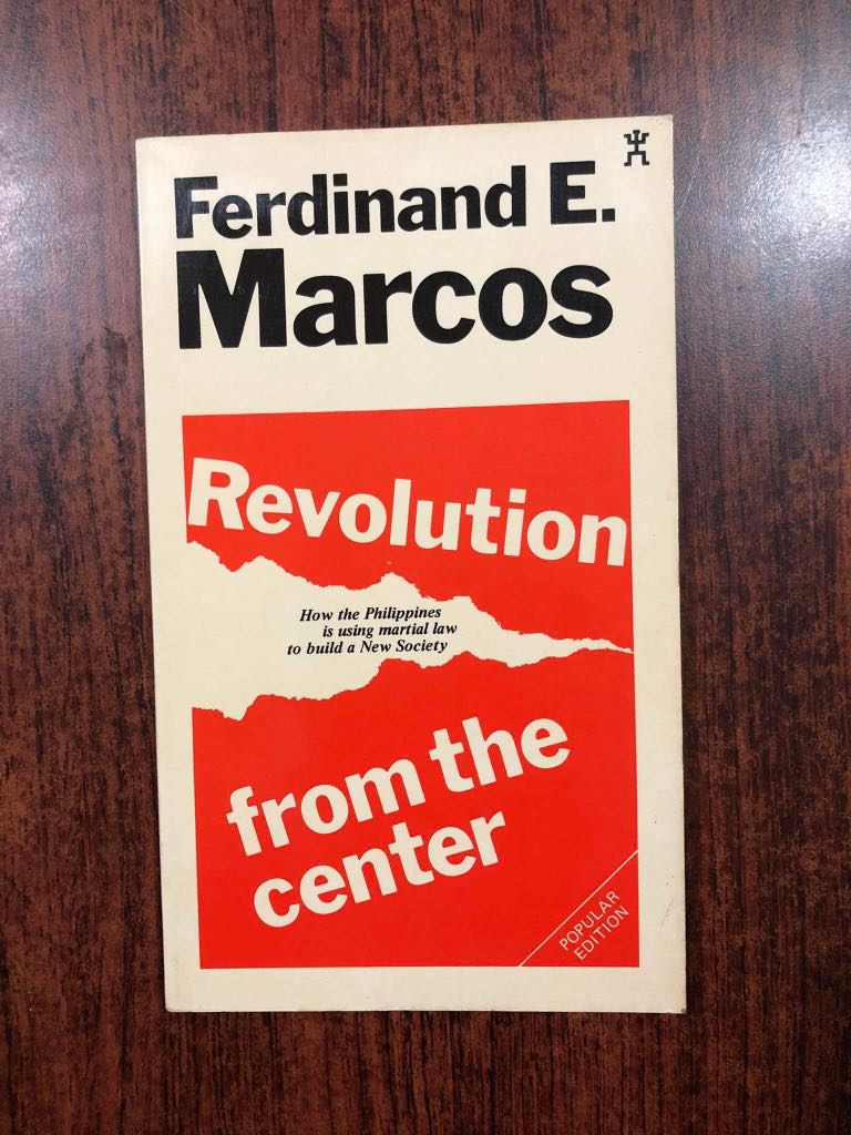 Ferdinand Marcos Revolution from the Center, Hobbies & Toys, Books ...