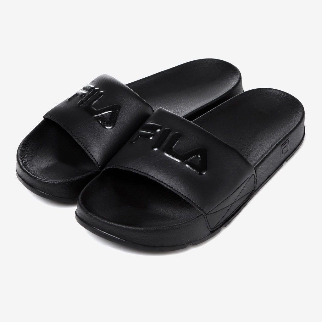 Fila Slider (250mm), Women's Fashion, Footwear, Sandals on Carousell