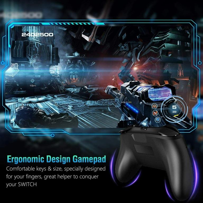 gamory b72he Bluetooth Wireless Controller for Nintendo Switch Turbo ...
