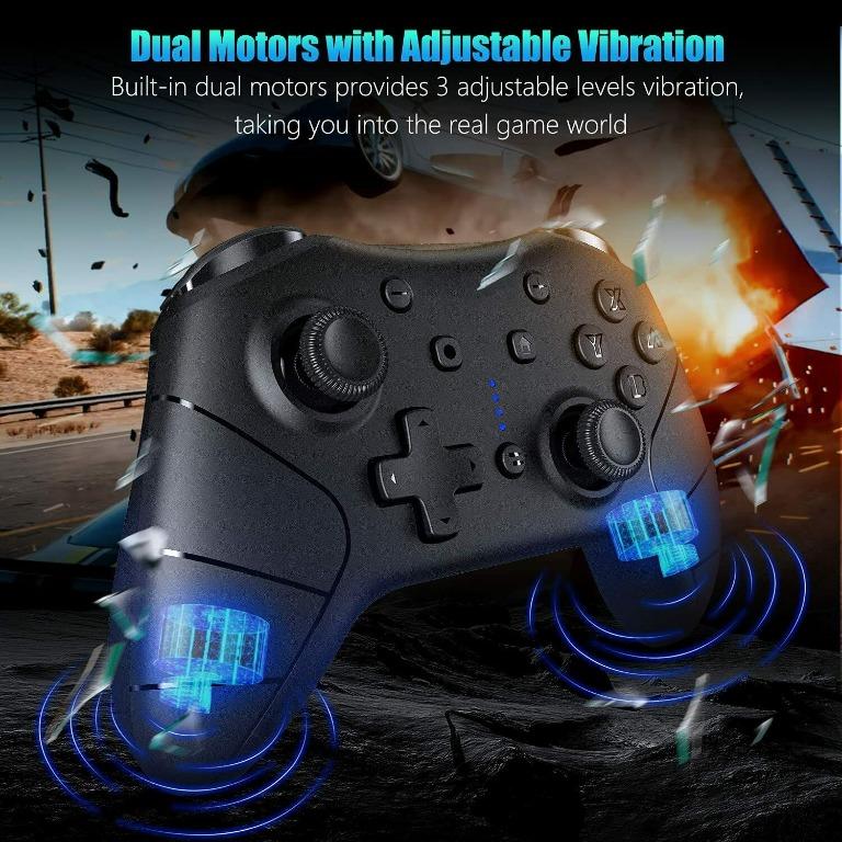 gamory b72he Bluetooth Wireless Controller for Nintendo Switch Turbo ...