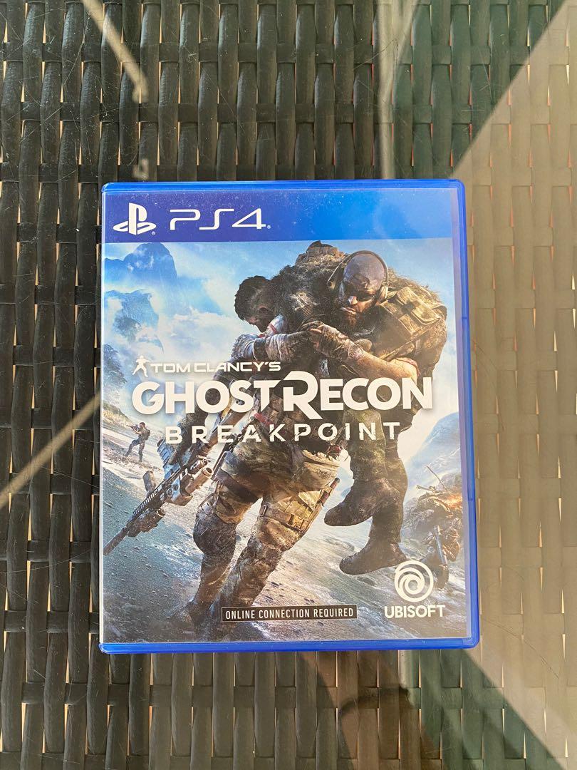 Ghost Recon Breakpoint PS4, Video Gaming, Video Games, PlayStation on ...