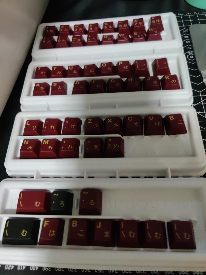 [CNY Clearance]GMK Red Samurai Base kit + Hiragana, Computers & Tech ...
